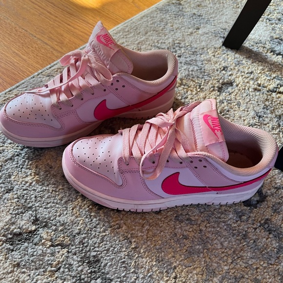 Nike | Shoes | Triple Pink Nike Dunks | Poshmark